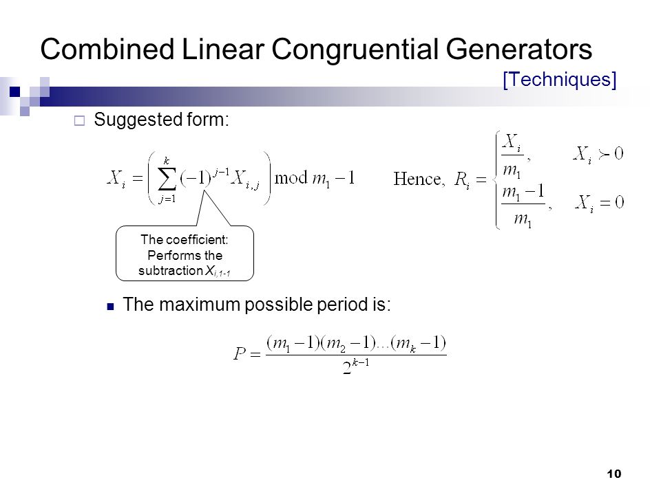 Linear Congruential Method For Random Number Generation In C
